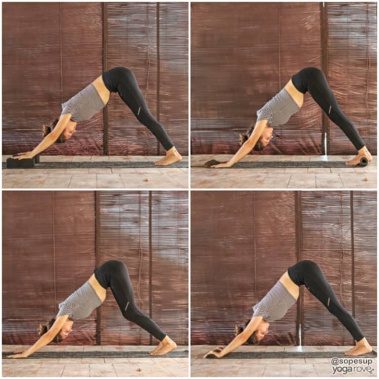 How to Do Downward Dog for Inflexible Beginners - Yoga Rove