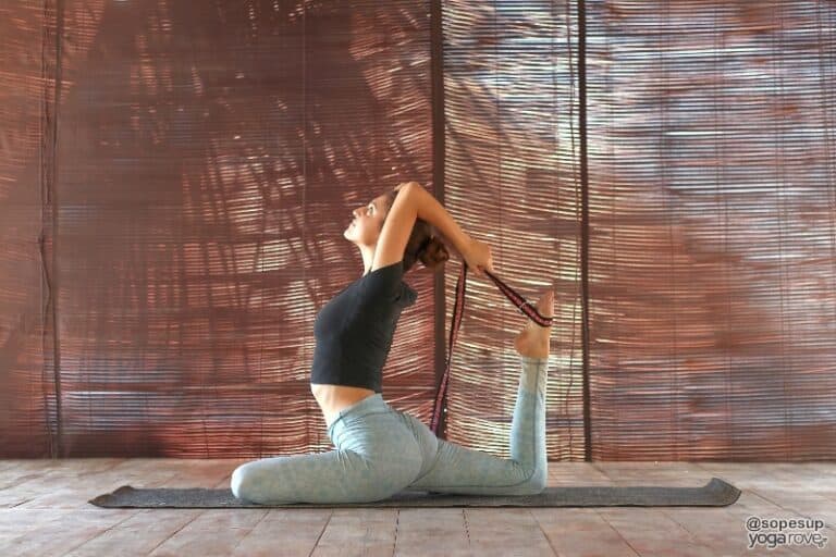 How to Use a Yoga Strap: 18 Yoga Strap Stretches for Beginners - Yoga Rove