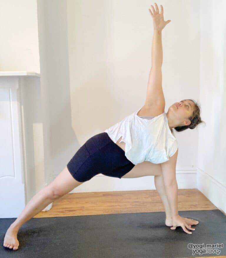How to Practice Triangle Pose for Beginners - Yoga Rove